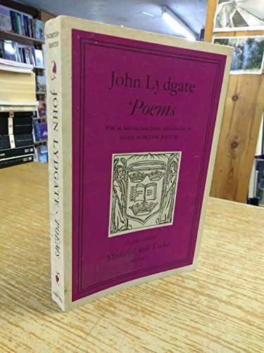 Poems (Mediaeval & Tudor) by John Lydgate | Goodreads