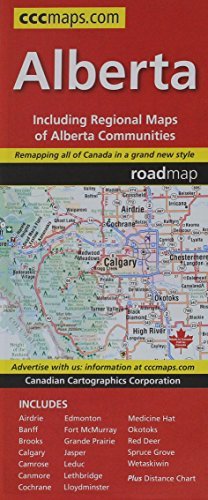 Alberta Road Map by Canadian Cartographics Corporation | Goodreads