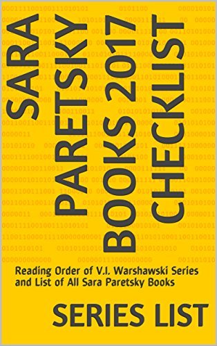 Sara Paretsky Books 2017 Checklist: Reading Order of V.I. Warshawski ...