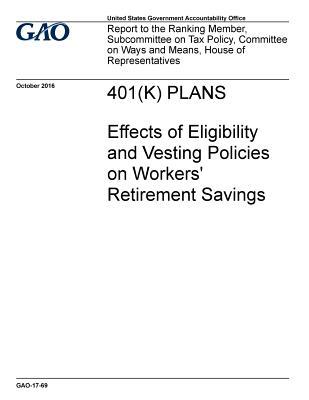 Effects of Eligibility and Vesting Policies on Workers' Retirement ...