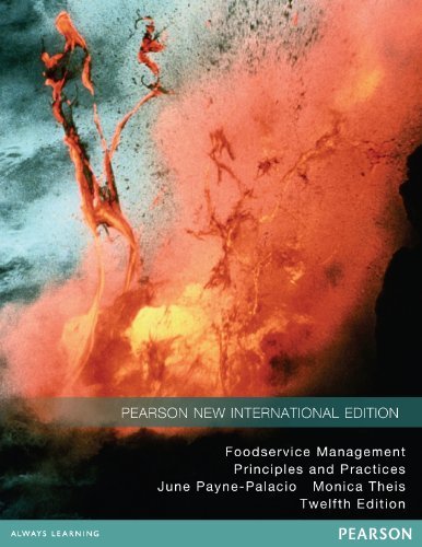 Foodservice Management: Pearson New International Edition: Principles ...