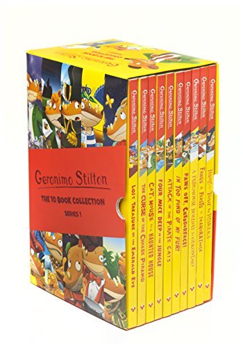 Geronimo Stilton: 10 Book Collection (Series 1) by Scholastic Inc ...