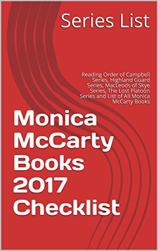 Monica McCarty Books 2017 Checklist: Reading Order of Campbell Series ...