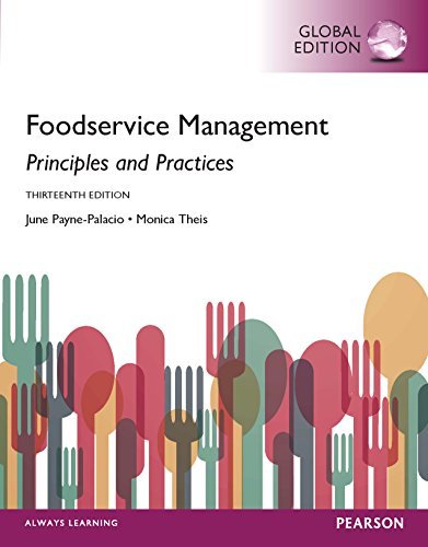Foodservice Management: Principles and Practices, Global Edition by ...