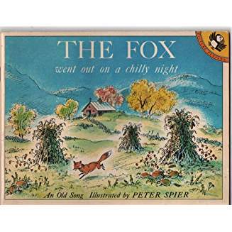 The Fox Went Out on a Chilly Night (Picture Puffin) by Peter Spier ...
