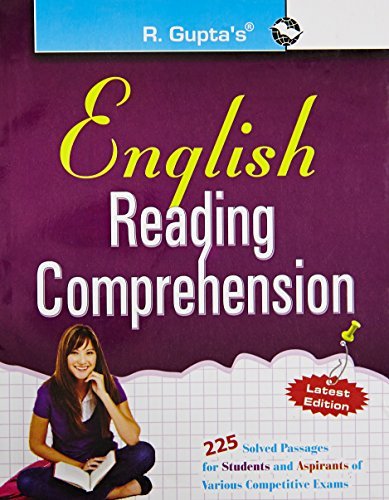 English Reading Comprehension : 225 Solved Passages For Students And Aspirants Of Various ...