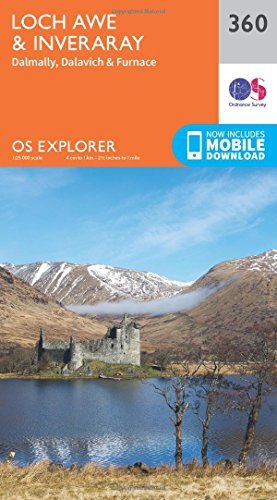 EXP 360 Loch Awe & Inveraray by Ordnance Survey | Goodreads