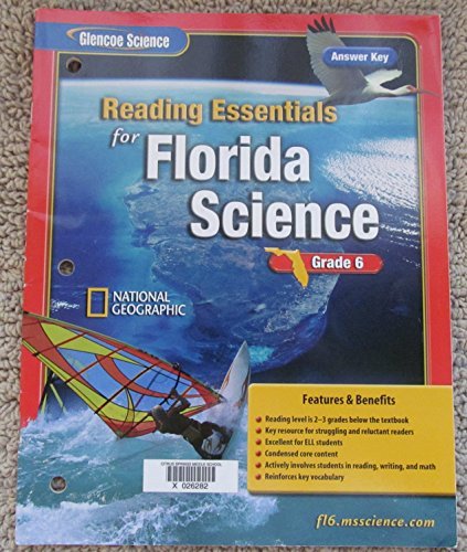 Glencoe Science: Reading Essentials for Florida Science Grade 6 Answer ...