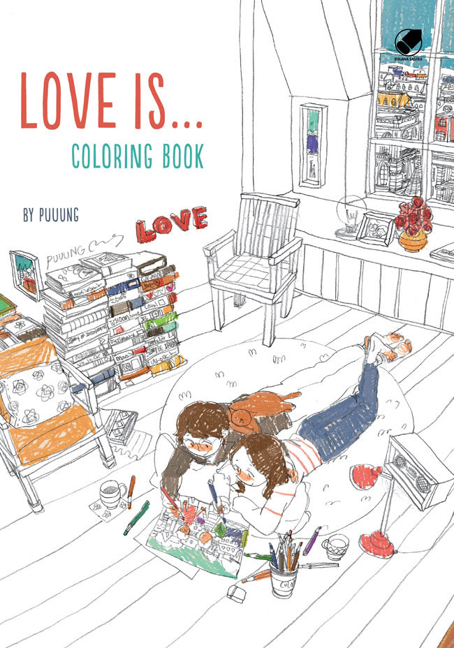 Love is... Coloring Book by Puuung | Goodreads