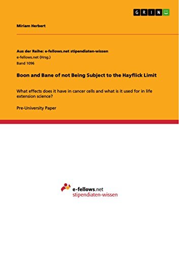 Boon and Bane of not Being Subject to the Hayflick Limit: What effects ...
