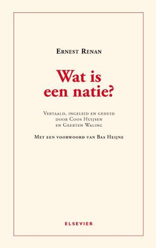 Wat is een natie? by Ernest Renan | Goodreads