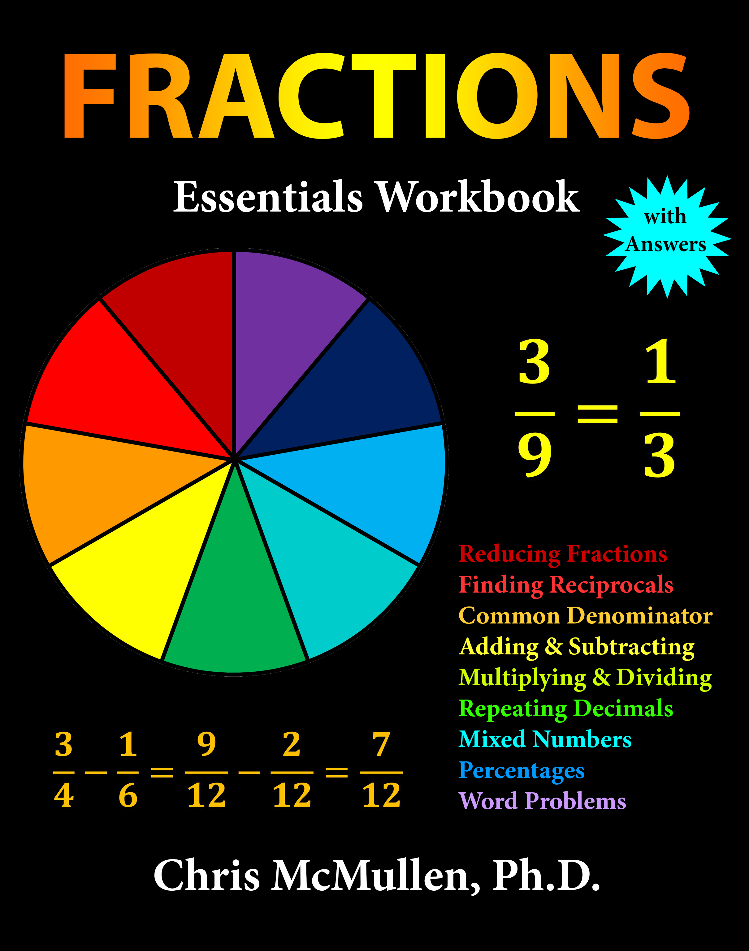 Fractions Essentials Workbook with Answers by Chris McMullen | Goodreads