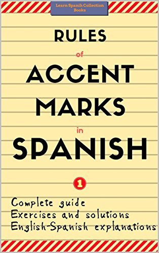 Rules of Accent Marks in Spanish. Bilingual Explanations (English ...