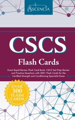 CSCS Exam Rapid Review Flash Card Book: CSCS Test Prep Review and ...