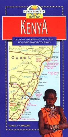 Kenya Travel Map by Globetrotter | Goodreads