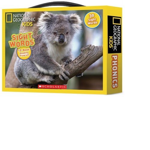 National Geographic Kids Sight Words 12-Book Reading Program by ...