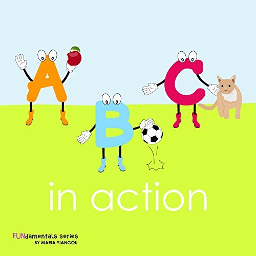 ABC in action: Children's alphabet book. Teach toddlers, preschool ...