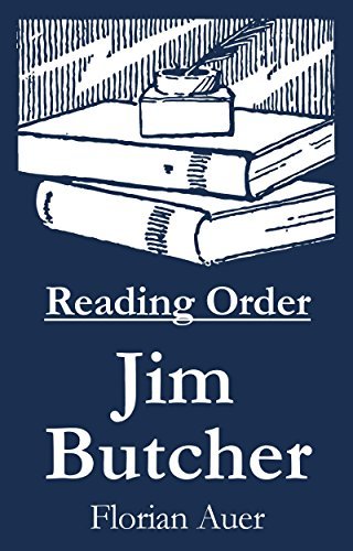 Jim Butcher - Reading Order Book - Complete Series Companion Checklist ...