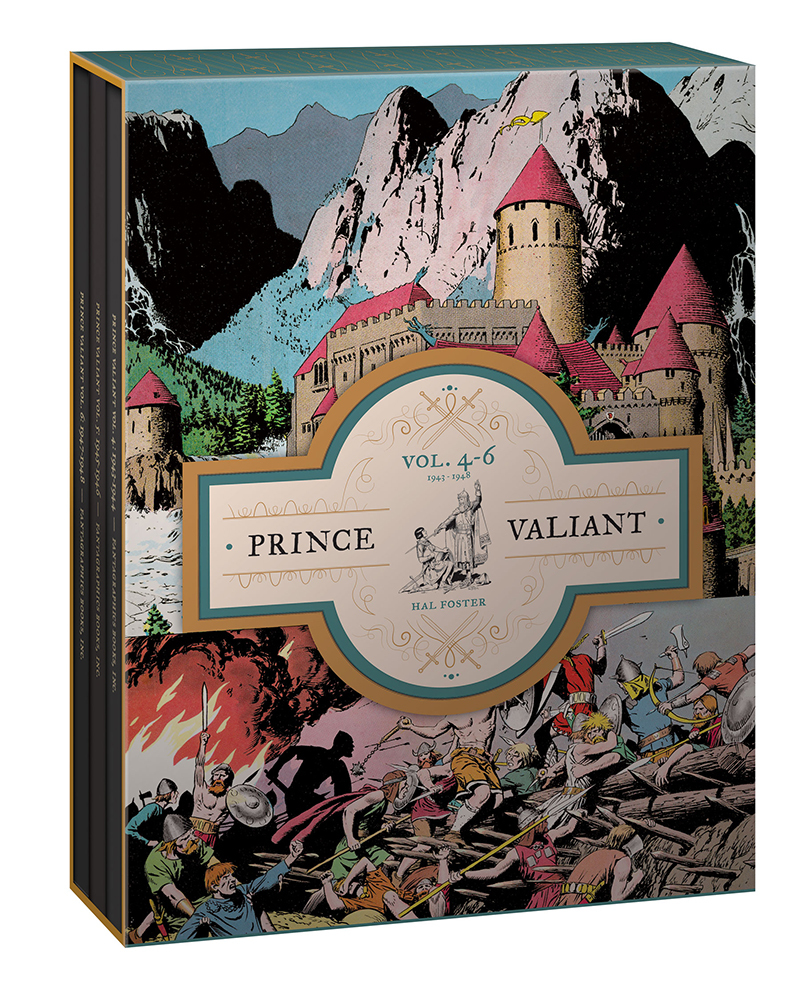 Prince Valiant Vols. 4-6 Gift Box Set by Hal Foster | Goodreads