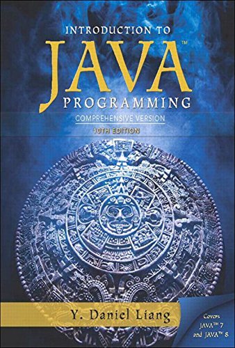 Introduction to Java Programming, Comprehensive Version by Y. Daniel ...