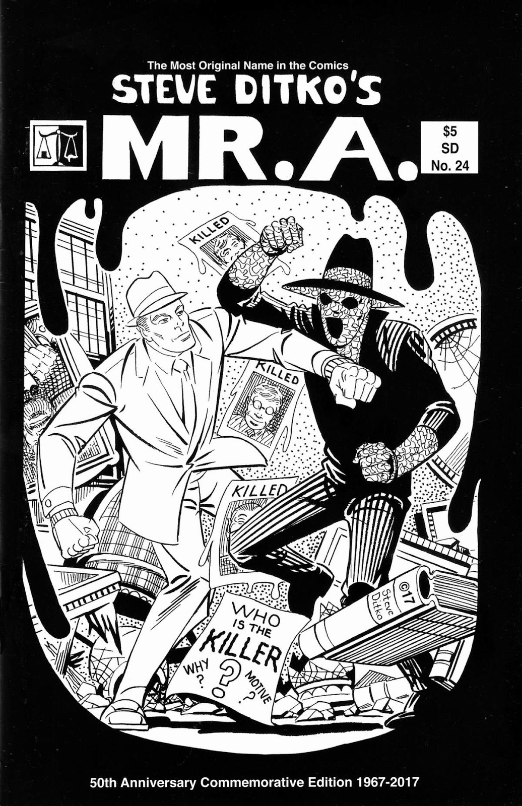 Ditko's Mr. A.: The 50th Anniversary Series: Book One: The Avenging ...