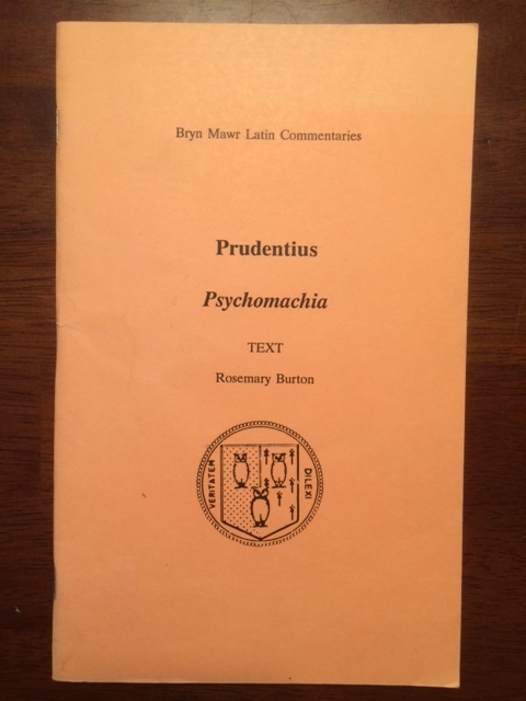 Psychomachia (Bryn Mawr Commentaries, Latin) by Aurelius Prudentius ...