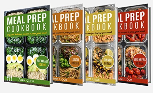 Meal Prep: the cookbook guide 4 books in 1: beginners edition ...