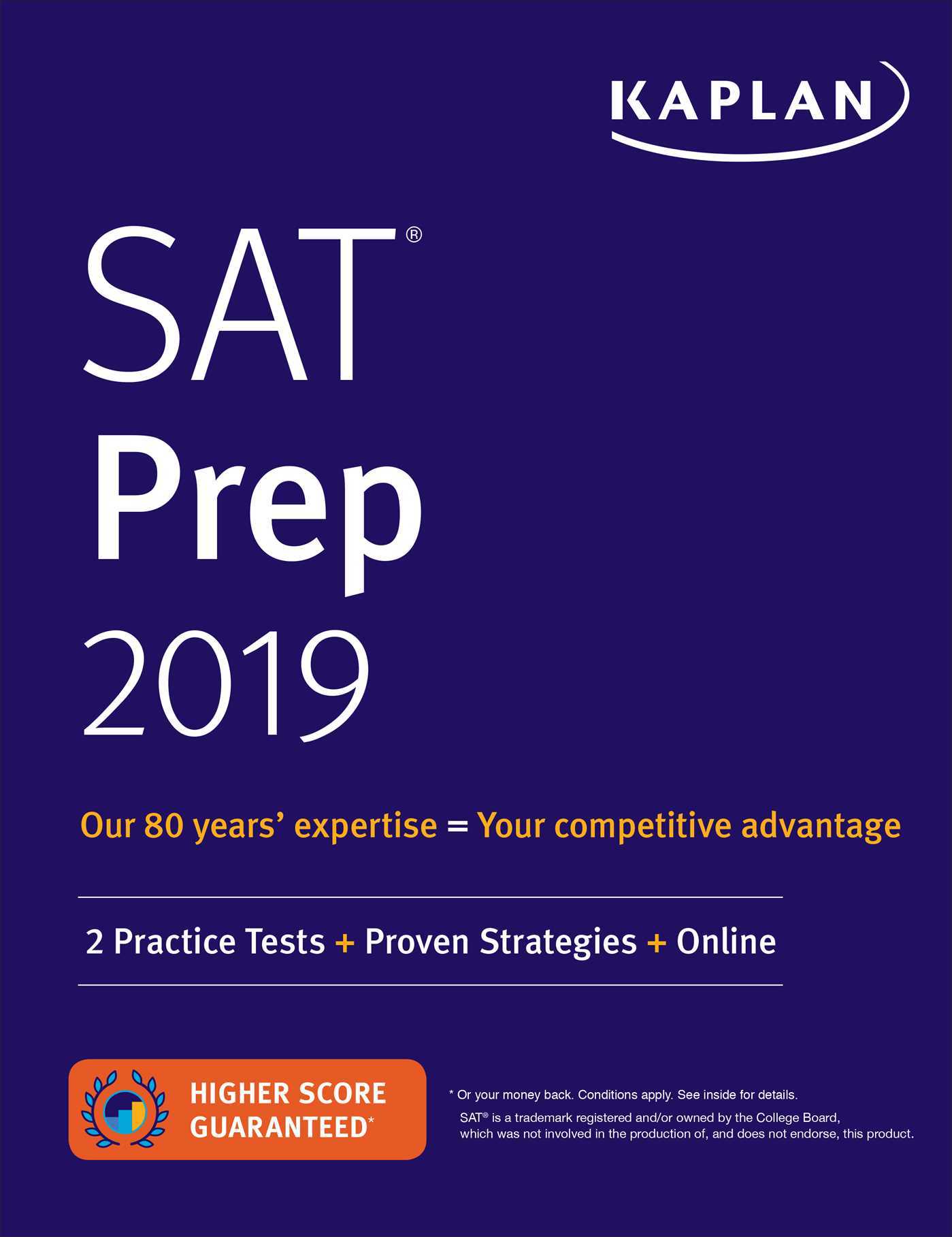 Sat Prep 2019 2 Practice Tests Proven Strategies Online By Kaplan Test Prep Goodreads