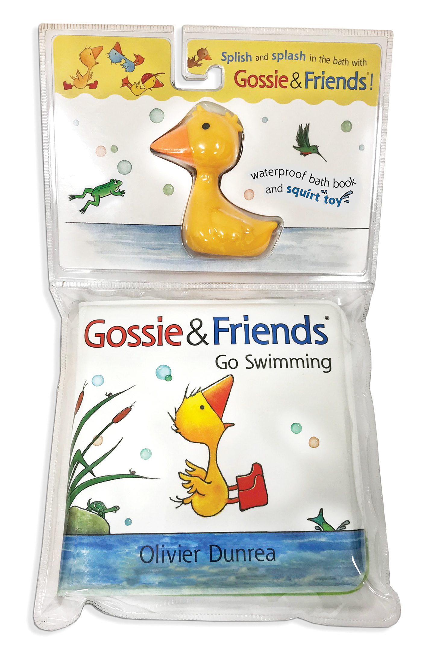 Gossie & Friends Go Swimming Bath Book with Toy by Olivier Dunrea ...