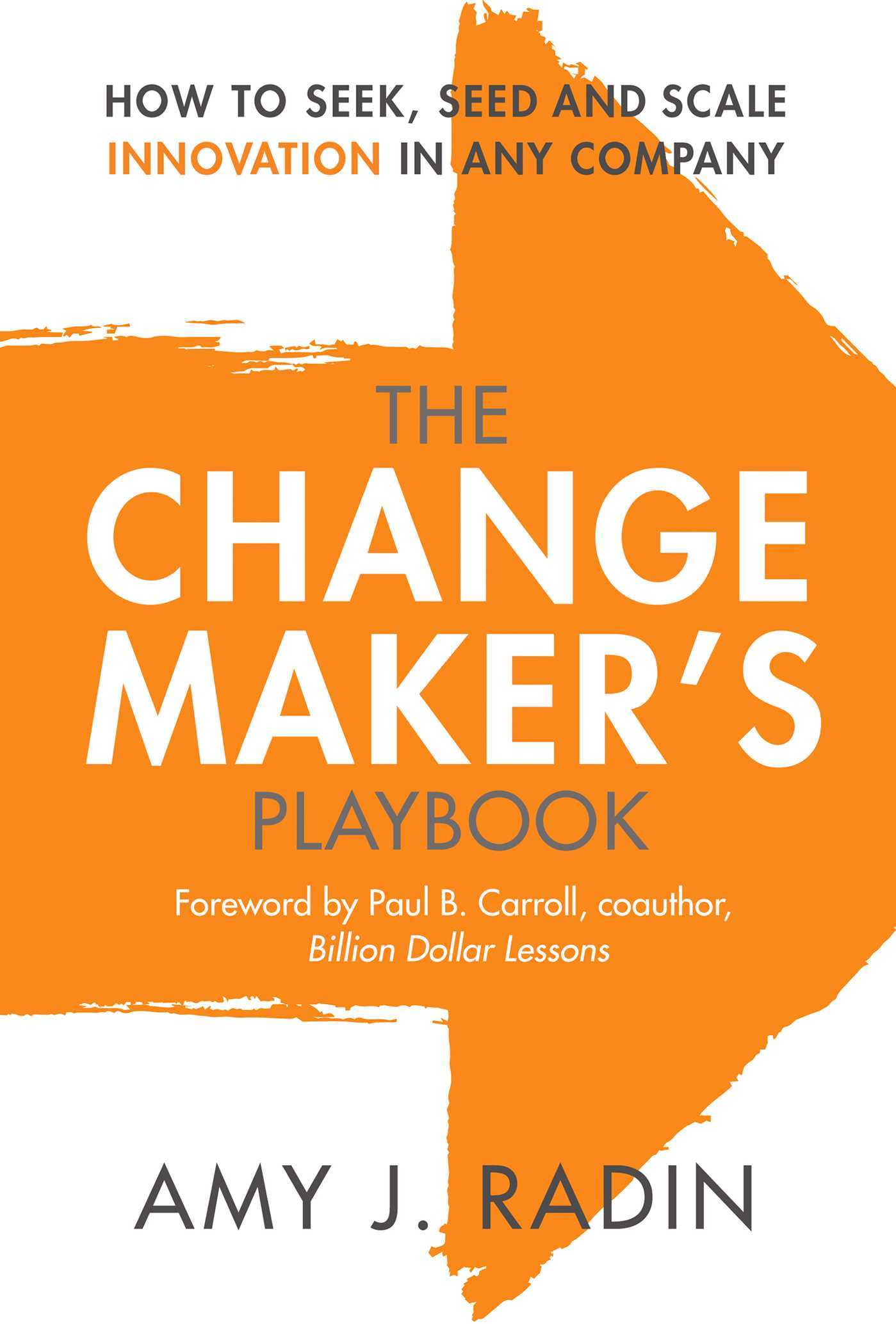 The Change Maker's Playbook: How to Seek, Seed and Scale Innovation in ...