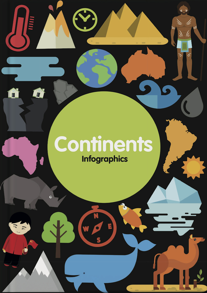 Continents Infographics by Harriet Brundle | Goodreads