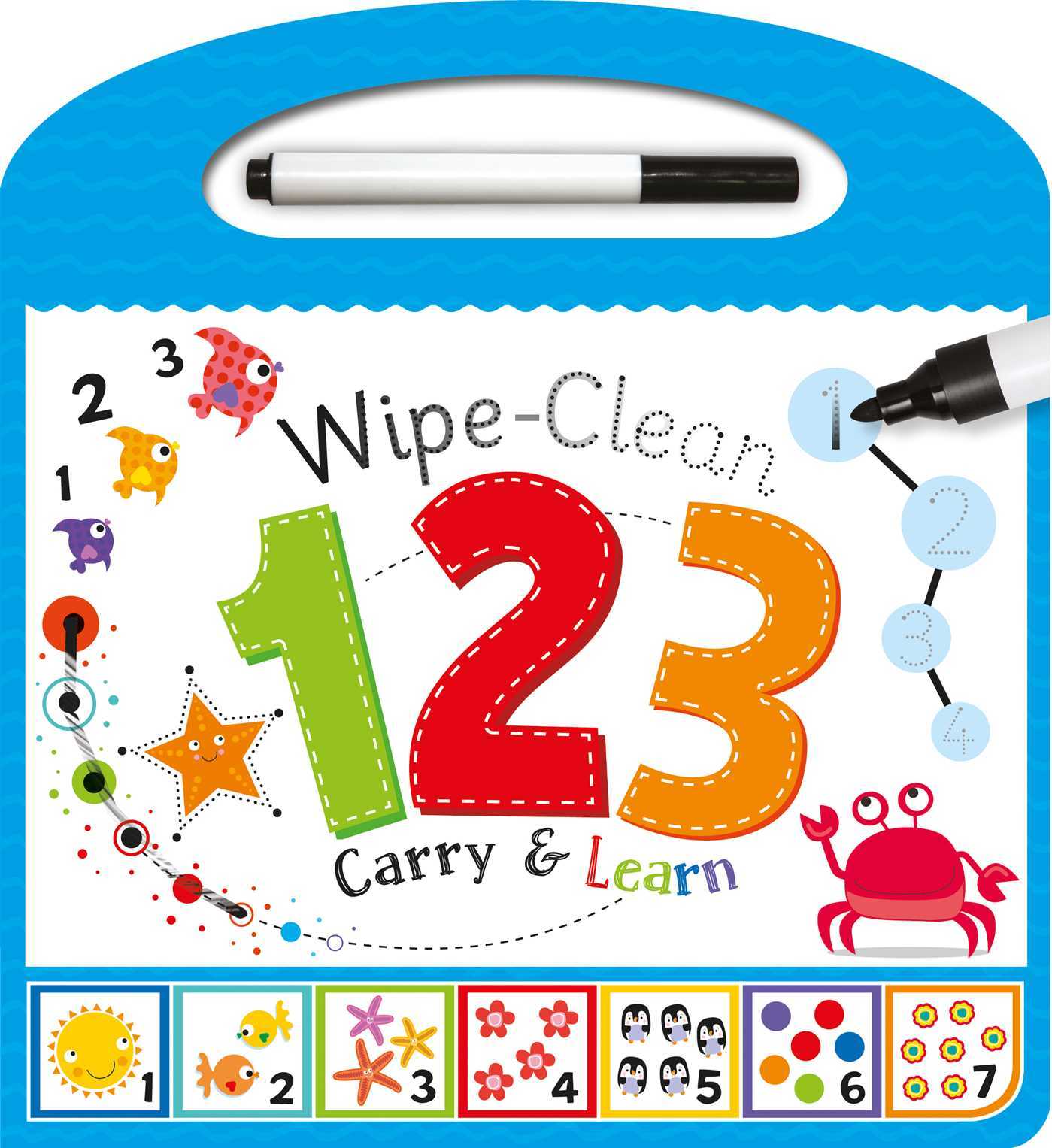 Wipe Clean Carry & Learn: 123: Early Learning for 3+ Year-Olds by Igloo ...