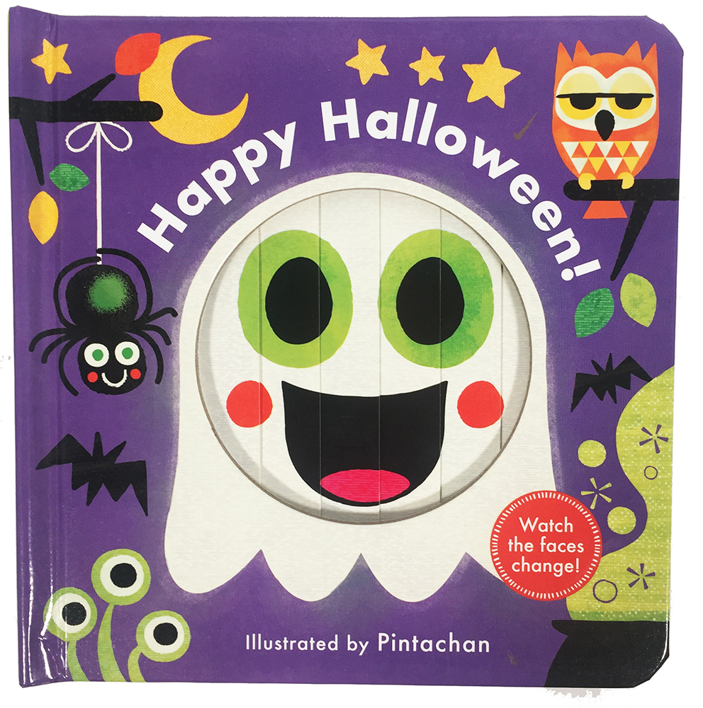 Happy Halloween! (A Changing Faces Book): A Board Book by Nathan Thoms ...