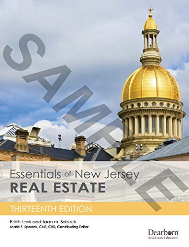 Essentials of New Jersey Real Estate, 13th Edition by Edith Lank ...