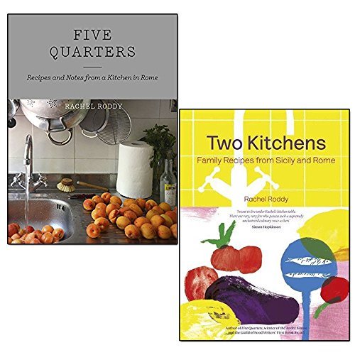 five quarters and two kitchens 2 books collection set by rachel roddy ...