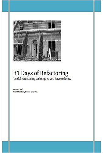 31 Days of Refactoring by Sean Chambers | Goodreads