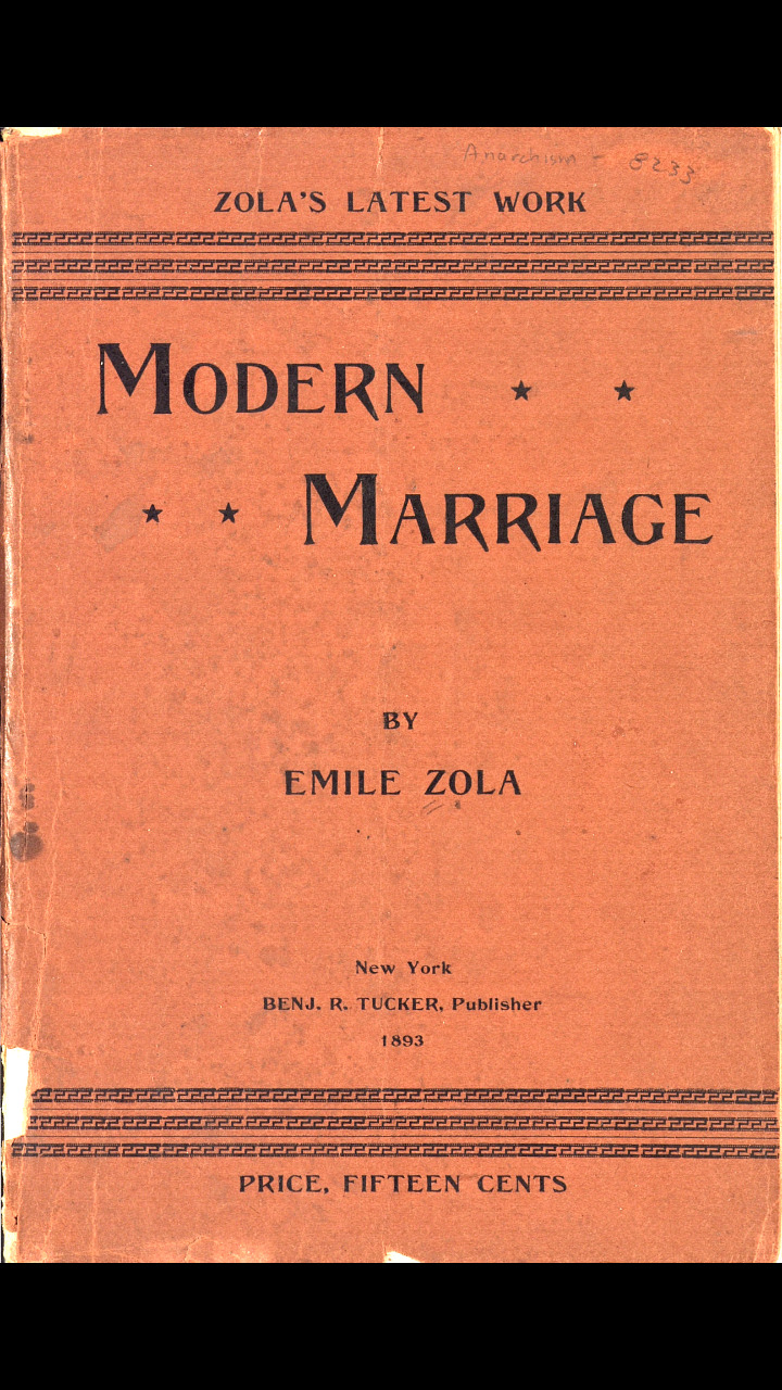 Modern marriage by Émile Zola | Goodreads