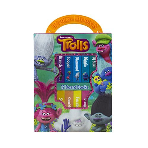 Dreamworks Trolls - My First Library Board Book Block 12-Book Set - PI ...