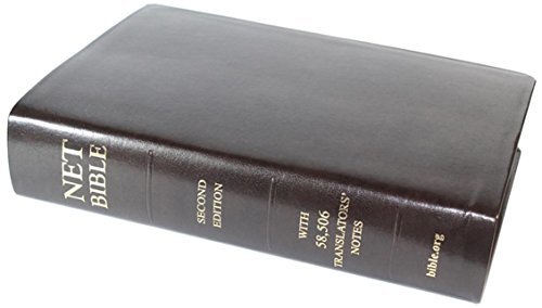 Full Notes Second Edition Net Bible - Bonded Leather - Mahogany by NET ...