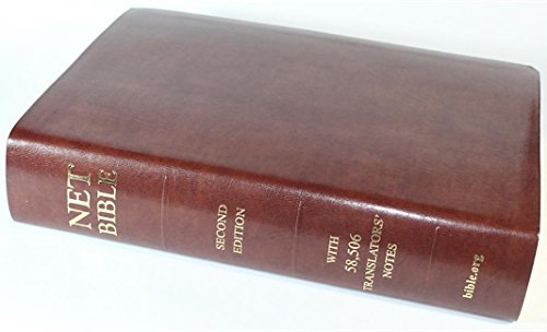 Full Notes Net Bible Second Edition - Bonded Leather - Brown by NET ...