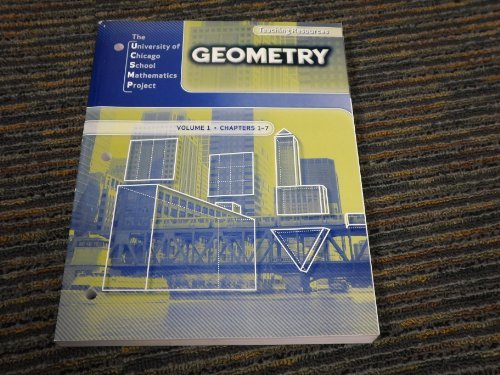 Geometry: Teaching Resources Volume 1 Chapters 1-7 by University of ...