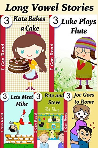 Long Vowels Phonics Stories for Emerging Readers : Easy to Read Books ...