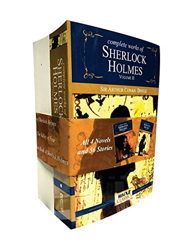 The Complete Sherlock Holmes (Set of 2 Books) by Arthur Conan Doyle ...