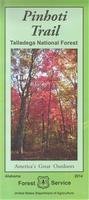 Pinhoti Trail Map, Talladega National Forest by U.S. Forest Service ...
