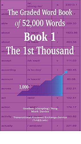 The Graded Word Book of 52,000 Words Book 1: The 1st Thousand by Gordon ...