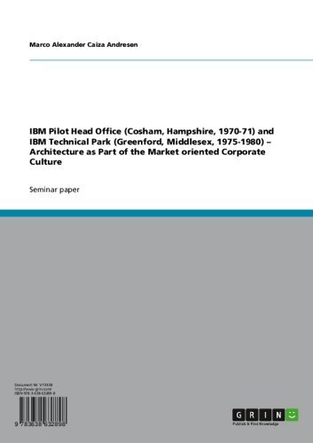 IBM Pilot Head Office (Cosham, Hampshire, 1970-71) and IBM Technical ...
