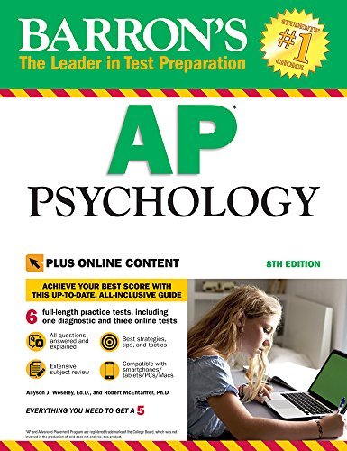 Barron's AP Psychology with Online Tests by Robert McEntarffer | Goodreads