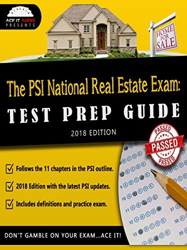 The PSI National Real Estate Exam: Test Prep Guide by The Ace It Audio ...