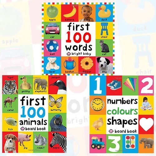 First 100 Soft to Touch Board Books By Roger Priddy Collection 3 Books ...