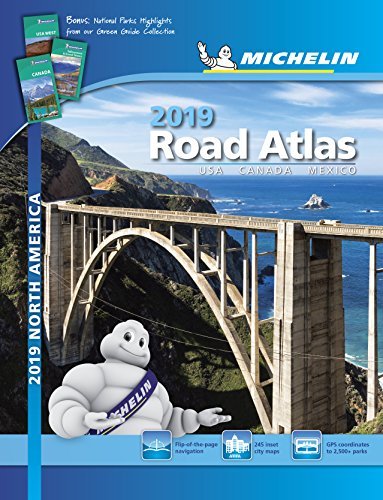Michelin North America Road Atlas 2019 (Atlas (Michelin)) by Michelin ...